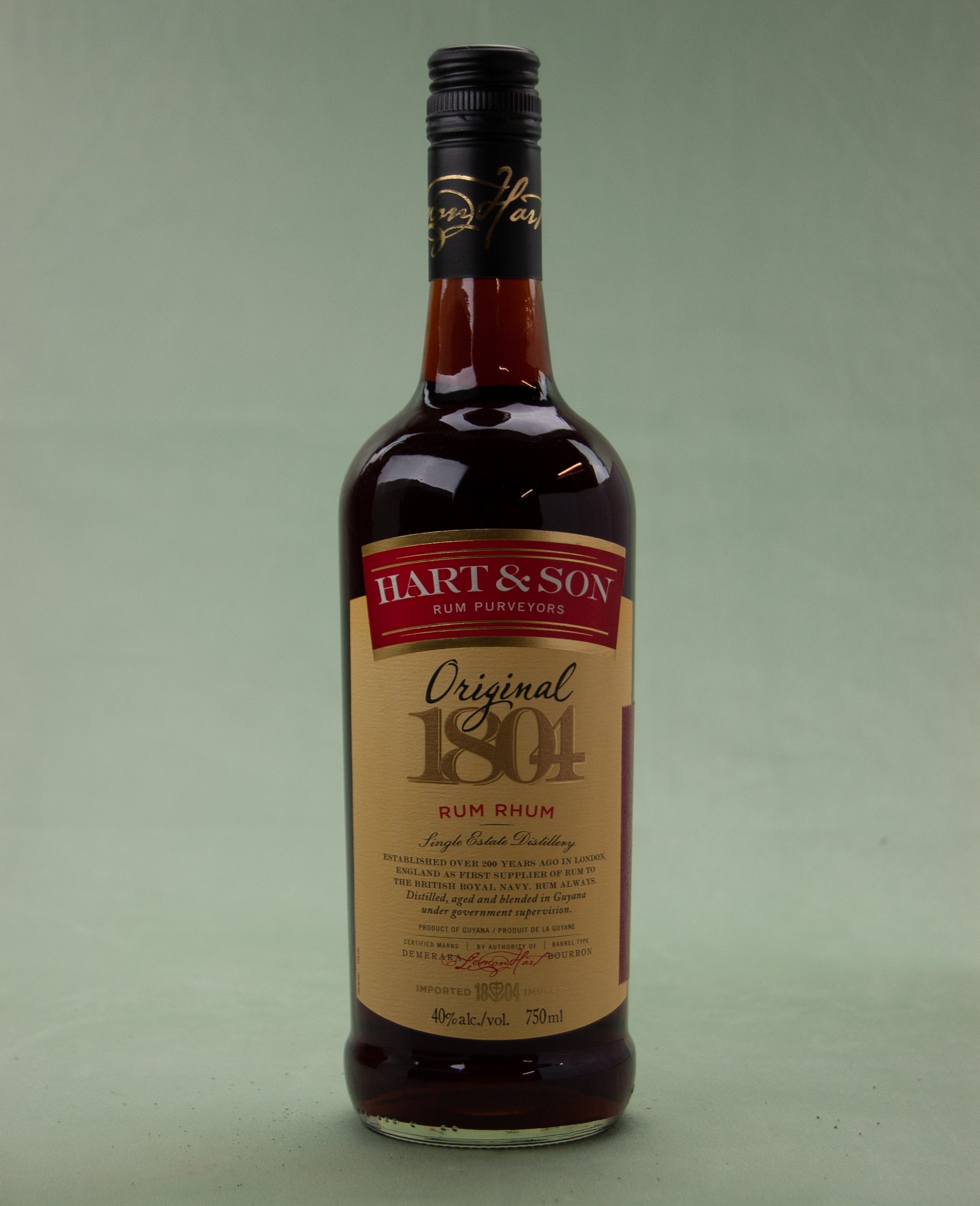 Lemon Hart, Original 1804 Rum – Last Chance Liquors